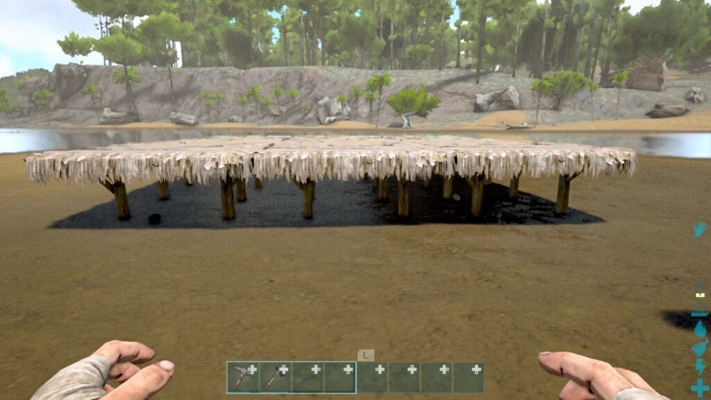 【ARK】逃げる生物の動きを止める！ボーラの使い方と作り方について【Switch版】