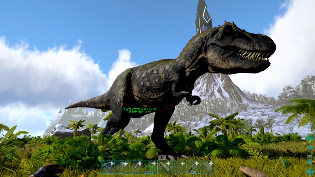 【ARK】逃げる生物の動きを止める！ボーラの使い方と作り方について【Switch版】